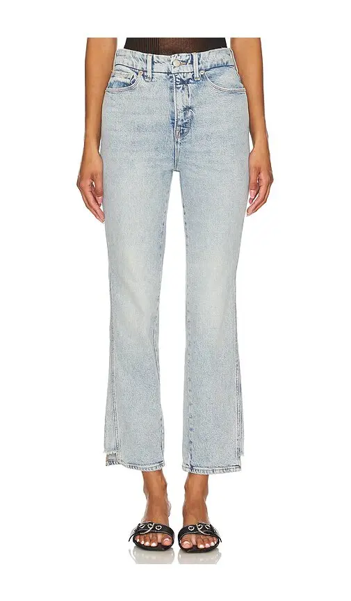 Good American Good Curve Straight Jeans - Indigo545