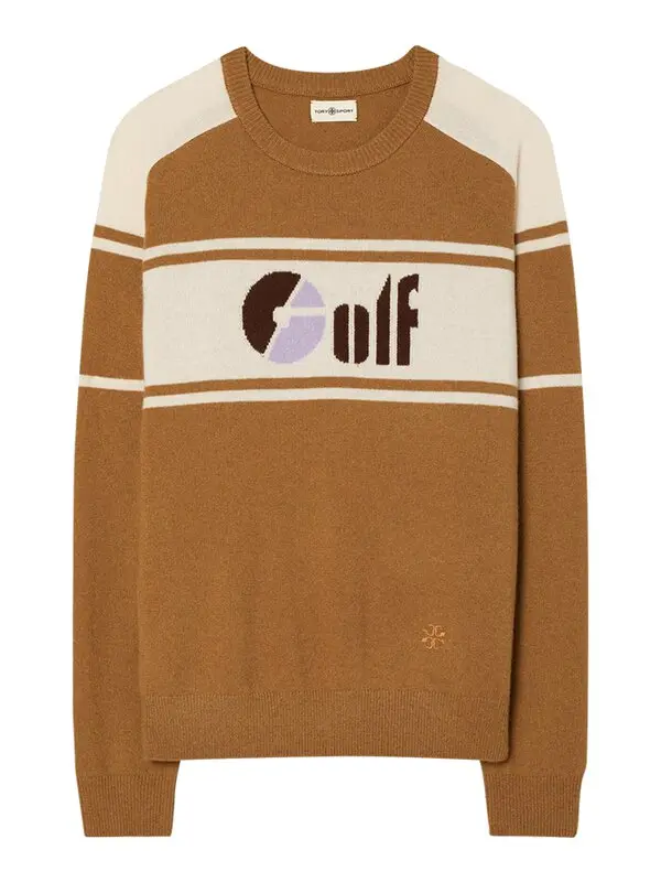 Tory Burch Cashmere Retro Golf Sweater