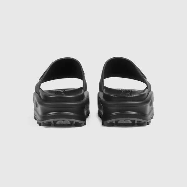 Gucci Slide With Interlocking G Rubber