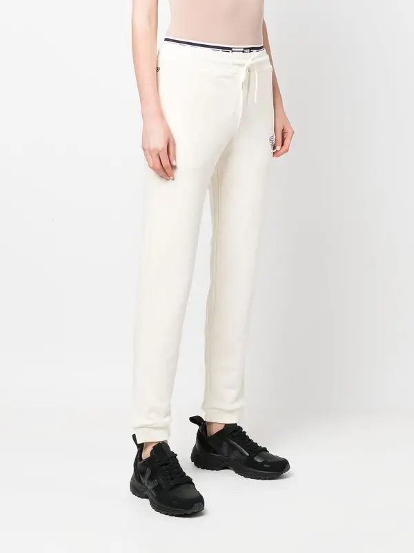 DIESEL® Logo Print Track Pants Off-white