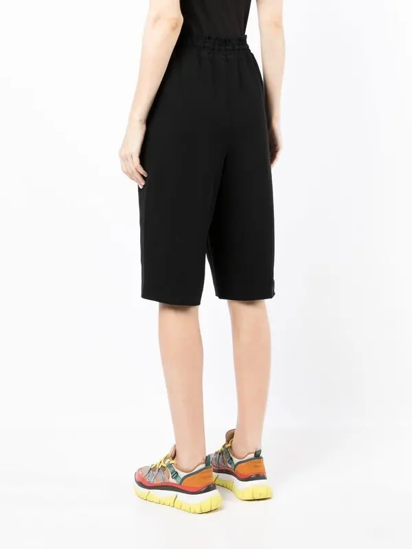 ENFOLD Straight-leg Cotton Shorts