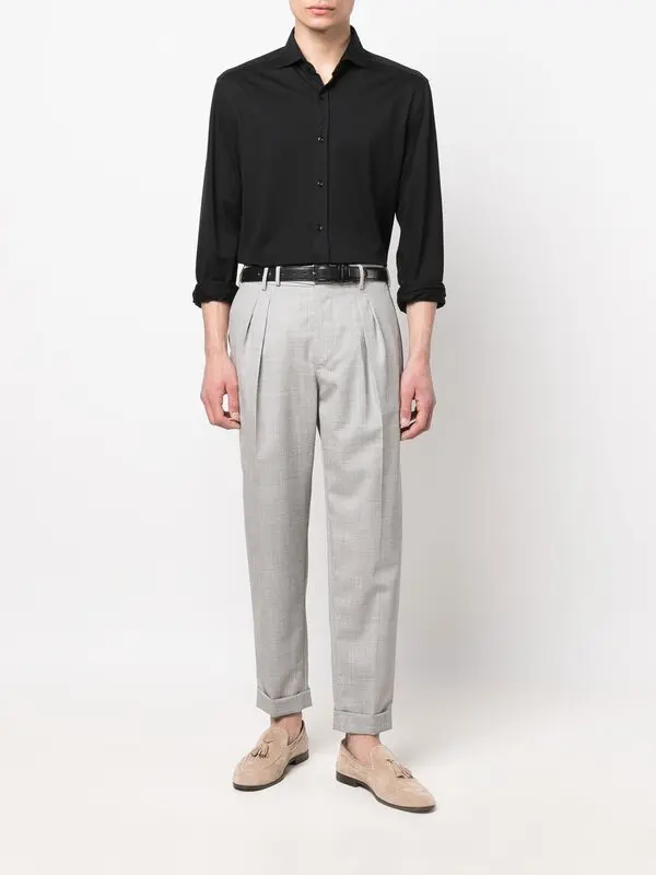 Brunello Cucinelli Long-sleeve Cotton Shirt