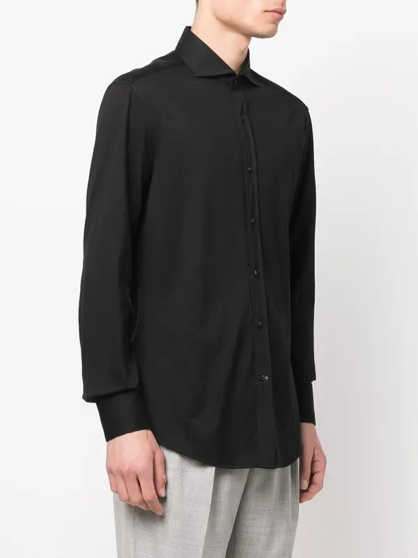 Brunello Cucinelli Long-sleeve Cotton Shirt