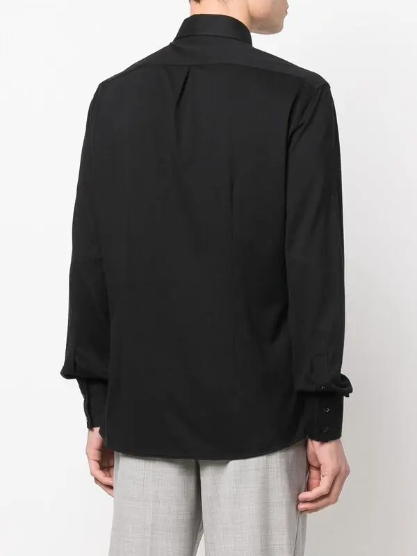 Brunello Cucinelli Long-sleeve Cotton Shirt