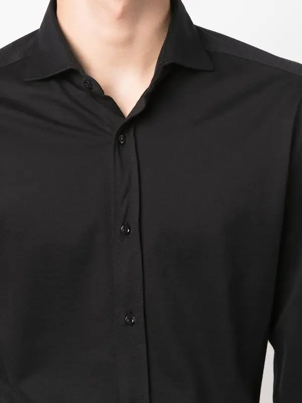 Brunello Cucinelli Long-sleeve Cotton Shirt
