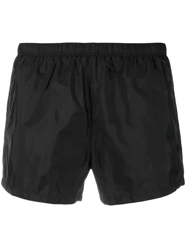 Prada Logo Patch Swimming Shorts