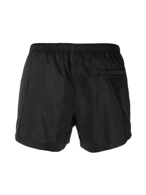 Prada Logo Patch Swimming Shorts