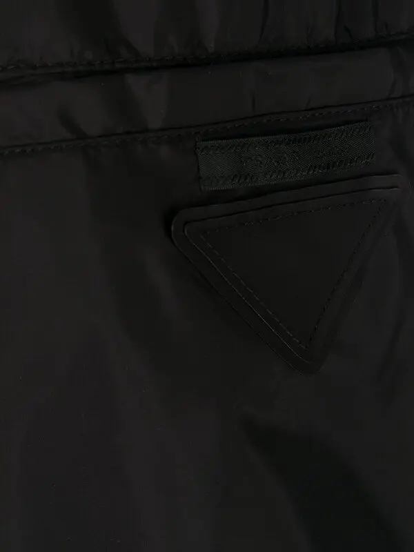 Prada Logo Patch Swimming Shorts