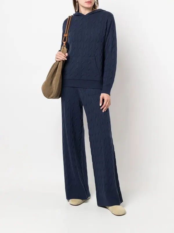 Ralph Lauren Recycled Cashmere Wide-leg Trousers