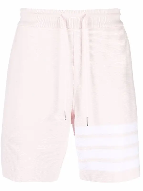 Thom Browne Ottoman 4-bar Track Shorts - Pink