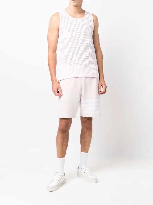 Thom Browne Ottoman 4-bar Track Shorts