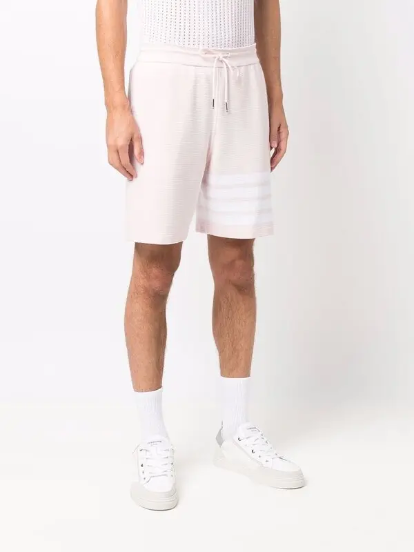 Thom Browne Ottoman 4-bar Track Shorts
