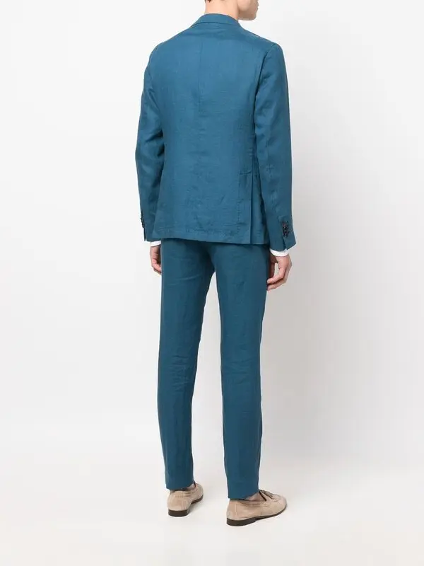 MANUEL RITZ Single-breasted Linen Suit