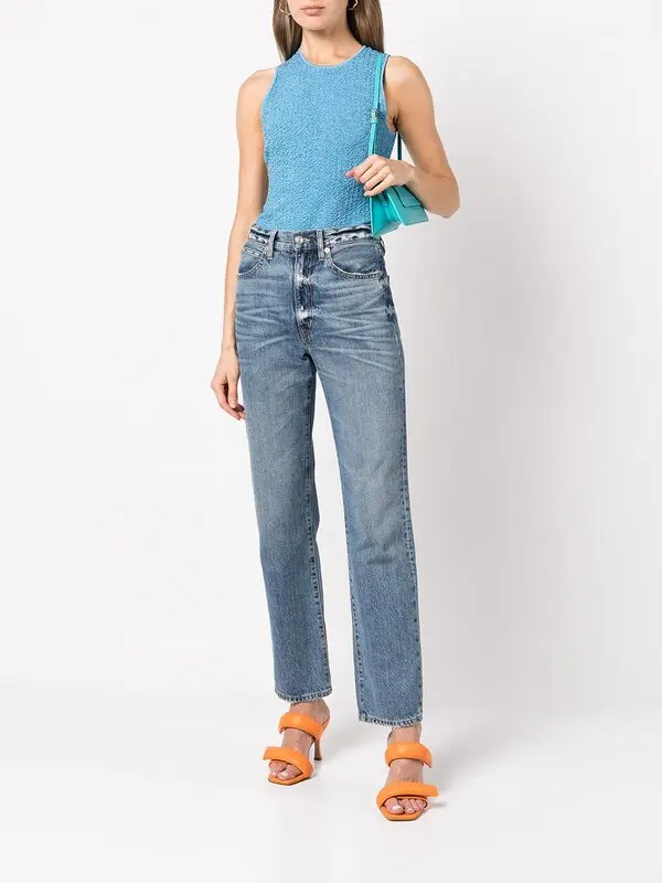 Galvan Smock Selene Top - Blue