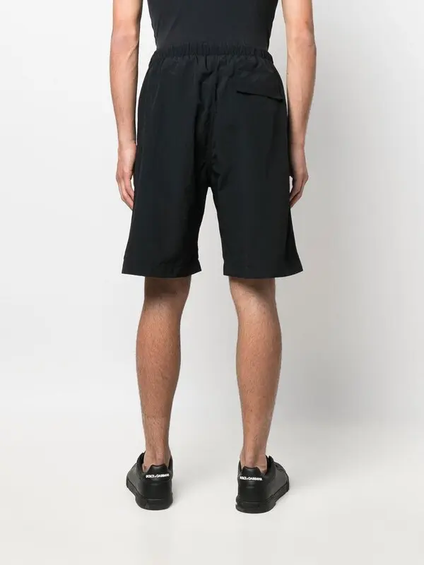 COUNTY OF MILAN Marcelo Burlon Logo-embroidered Track Shorts