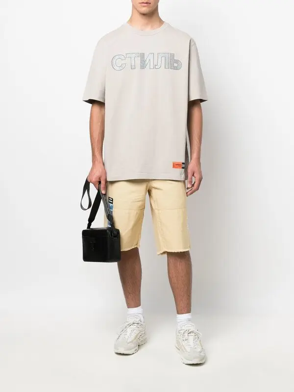 Heron Preston Rhinestone-embellished T-shirt