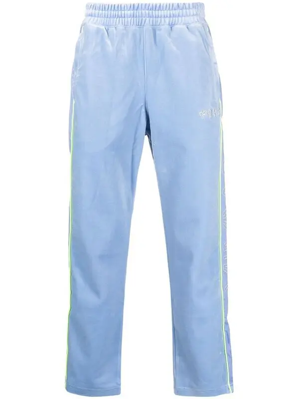 LI-NING Cropped Leg Track Pants - Blue