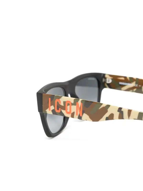 Dsquared2 Icon Camouflage-print Sunglasses