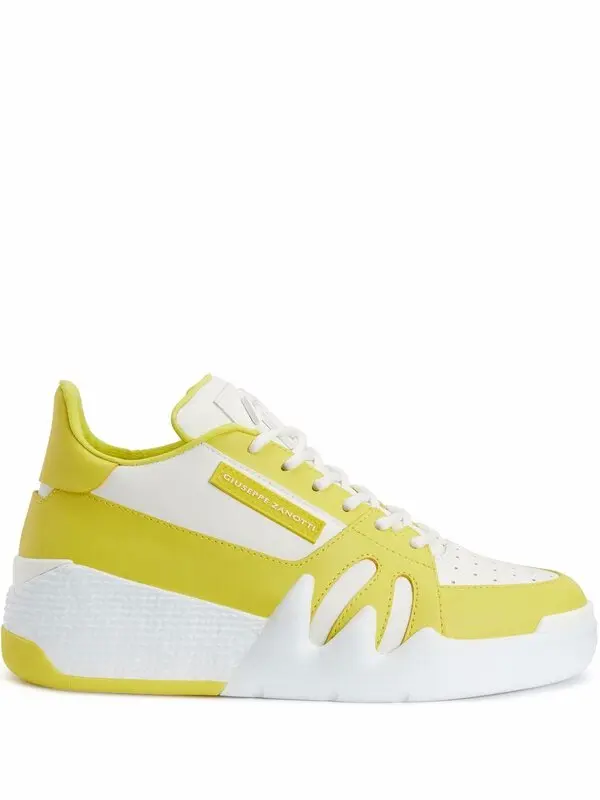 GIUSEPPE ZANOTTI Talon Mid-top Sneakers - White