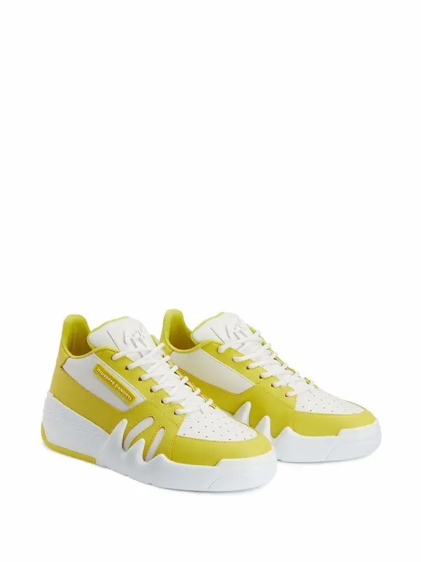 GIUSEPPE ZANOTTI Talon Mid-top Sneakers - White
