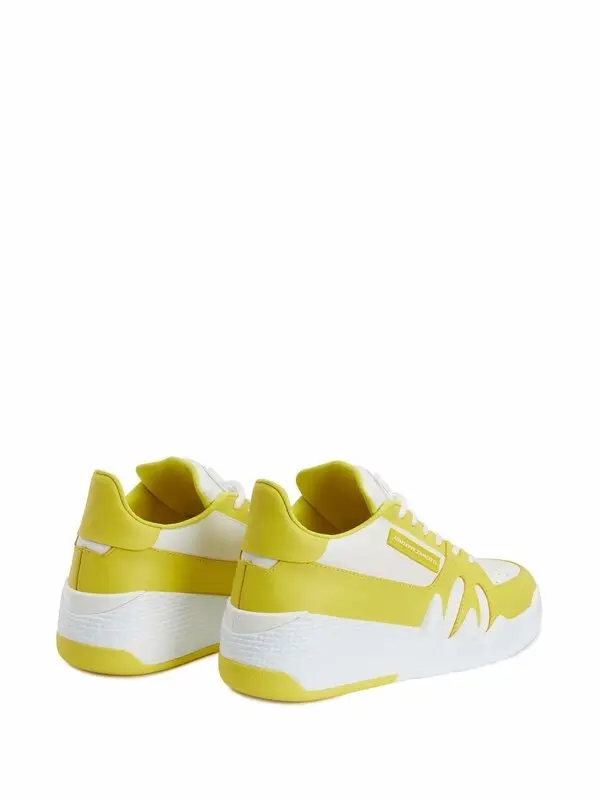 GIUSEPPE ZANOTTI Talon Mid-top Sneakers - White