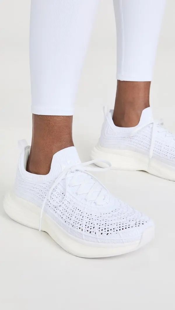 Apl Zipline Sneakers - White/white