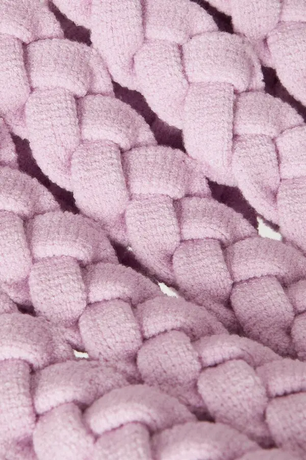 ISA BOULDER Crochet-knit Mini Dress