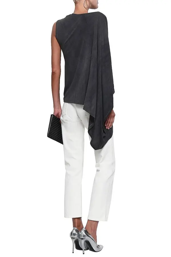 IRO PARIS Eloaz Asymmetric Draped Top