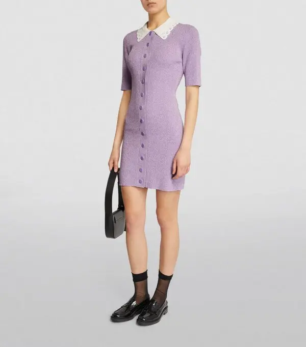 claudie pierlot purple dress New dresses for women