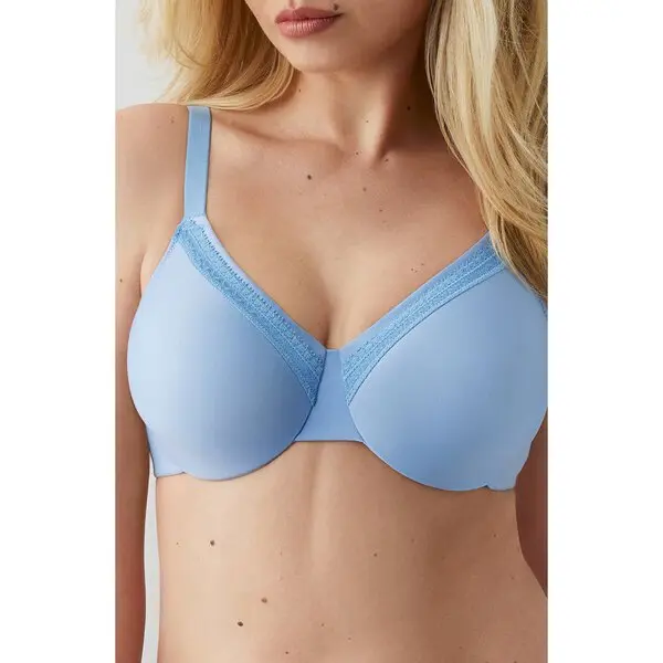 Wacoal Perfect Primer Full Coverage Underwire Bra - Bel Air Blue