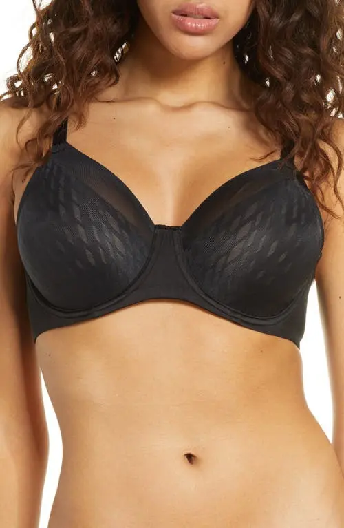 Wacoal Perfect Primer Full Coverage Underwire Bra - Black