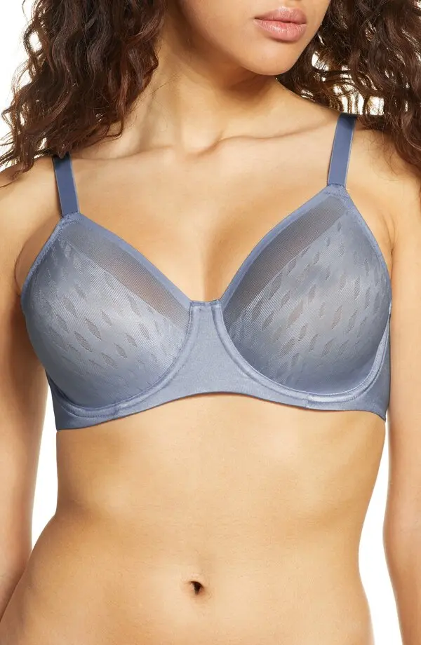 Wacoal Elevated Allure Full Coverage Underwire Bra - Folkstone Gray