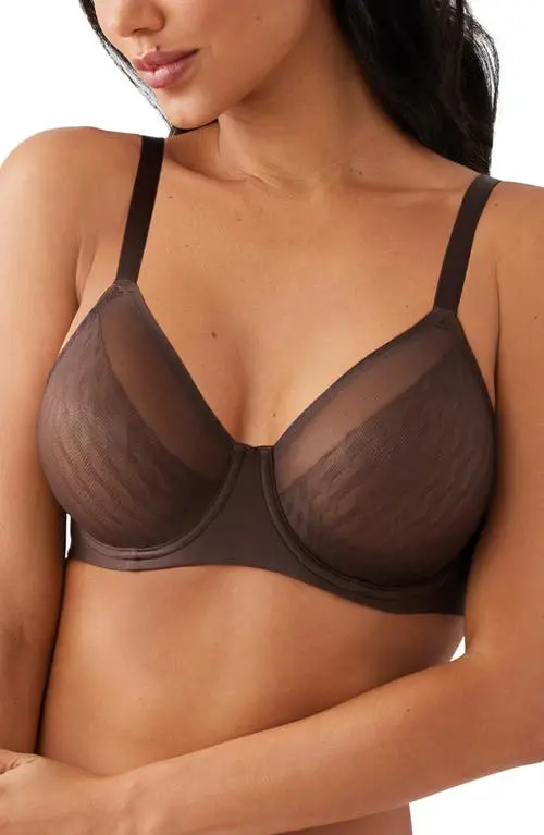 Wacoal Perfect Primer Full Coverage Underwire Bra - Hot Fudge