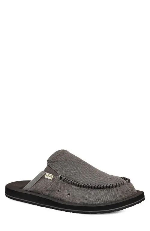 Sanuk You Got My Back Slip-on Shoe - Dark Grey