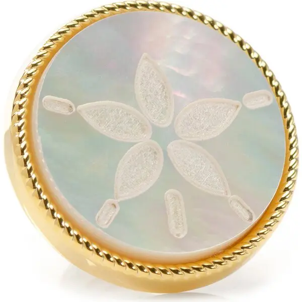 CUFFLINKS, INC. Sand Dollar Lapel Pin - Gold