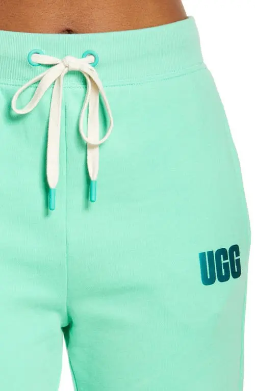 UGG Keyla Cotton Lounge Crop Pants - Spring Green