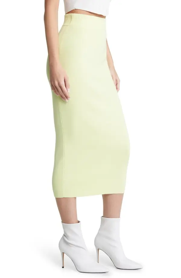 OPEN EDIT Rib Pencil Skirt