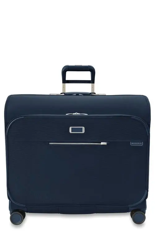 Briggs & Riley Baseline Deluxe Wardrobe Spinner Suitcase - Navy