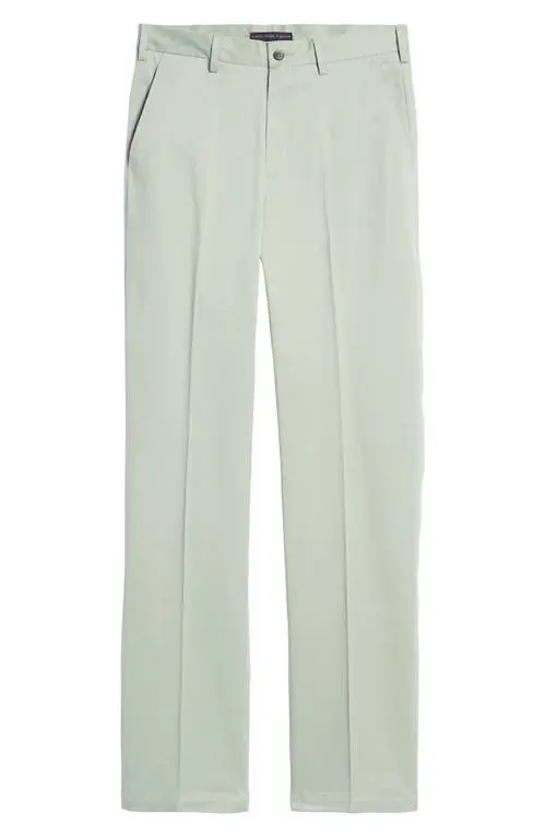 VINTAGE 1946 Stretch Cotton Flat Front Pants - Sage
