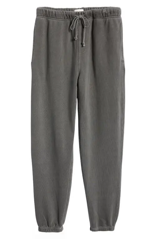 ELWOOD Core Organic Cotton Brushed Terry Sweatpants - Grey