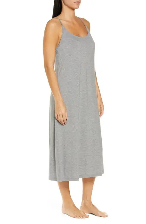 PAPINELLE Basic Knit Nightgown - Dark Grey