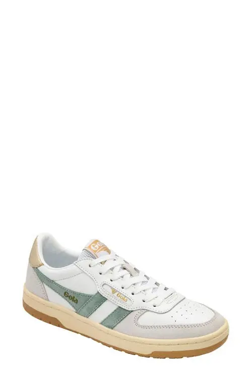 Gola Hawk Sneaker - White/green Mist/gld