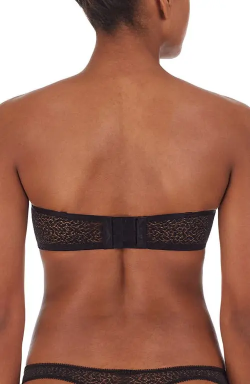 Dkny Modern Lace Strapless Underwire Bra - Black