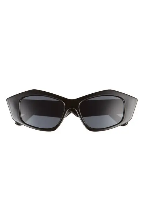 FIFTH & NINTH Zaria Geometric Sunglasses - Black/black