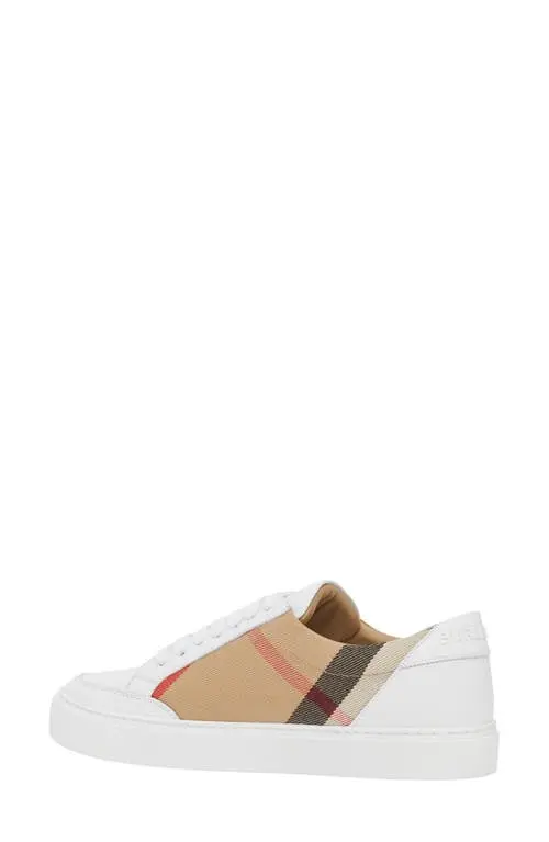 Burberry Salmond Check Low-top Sneakers