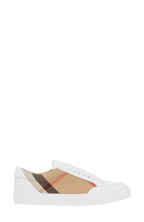 Burberry Salmond Check Low-top Sneakers