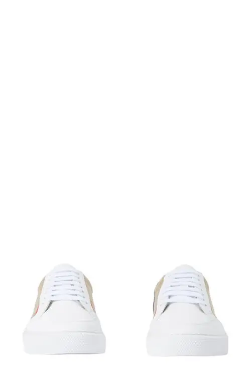 Burberry Salmond Check Low-top Sneakers