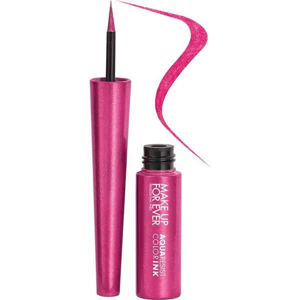 MAKE UP FOR EVER Aqua Resist Color Ink 24hr Waterproof Liquid Eyeliner - 10 - Pink Blaze