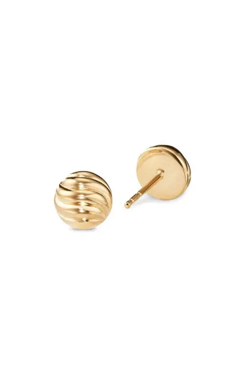 David Yurman Sculpted Cable Stud Earrings