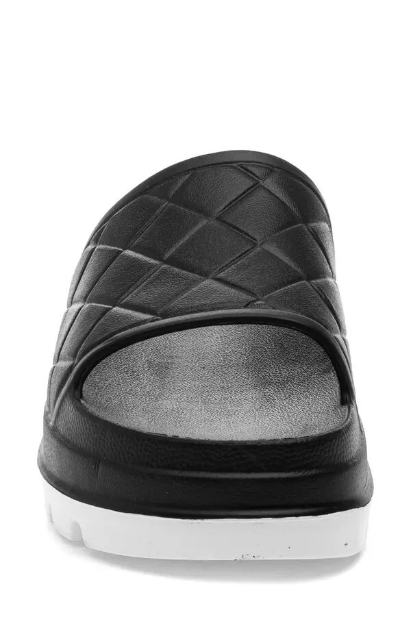 J/SLIDES NYC Stud Slide Sandal - Black Eva